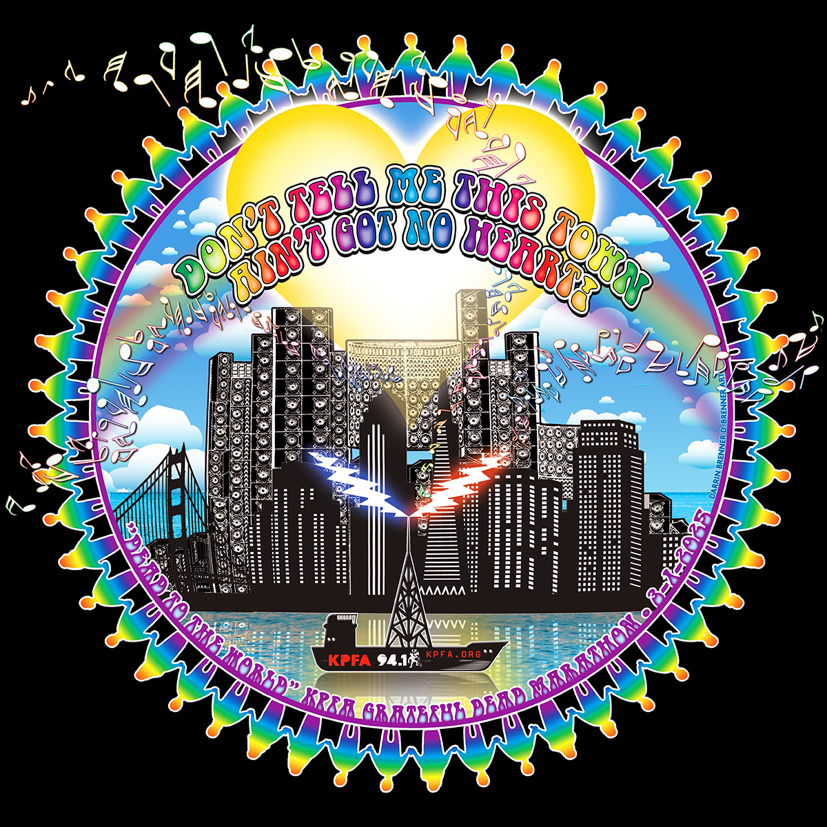 KPFA's Annual Grateful Dead Marathon: Don’t tell me this town ain’t got no heart! | KPFA