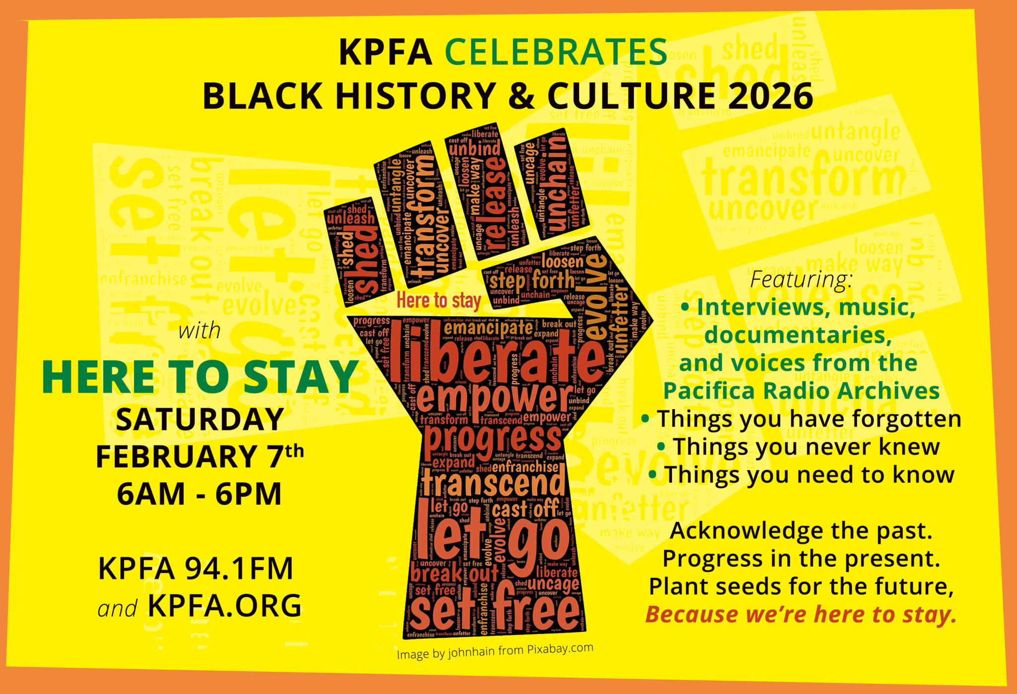 KPFA's Annual Black History Month Special | KPFA